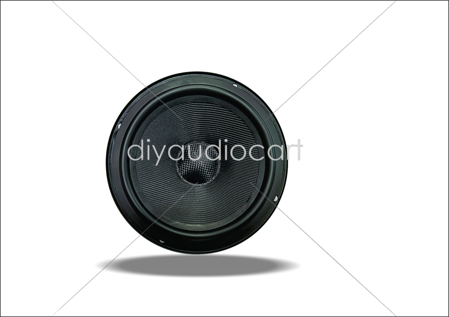 Peerless SM16-GFB-8 6.5" Hi-Fi Woofer Composite Glass Fiber Black ...