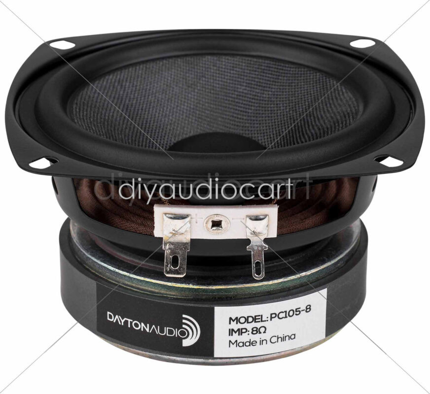 Dayton Audio PC105-8 4" Full-Range Poly Cone Driver - diyaudiocart