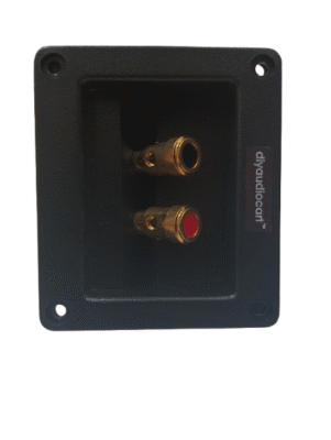 DAC - 2Way Binding Post Speaker Terminal Rectangle (92*80mm)(CPR/GLD ...