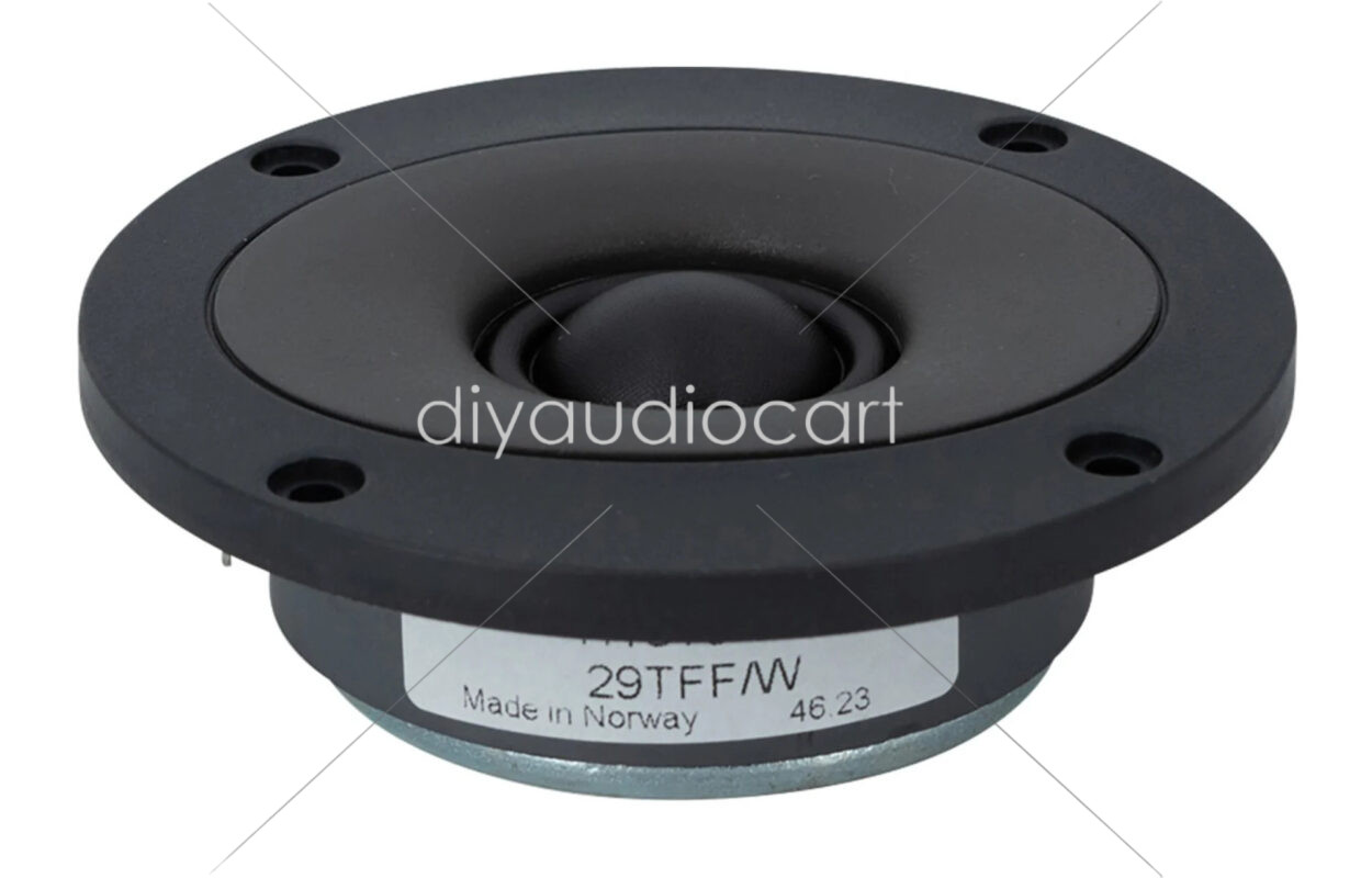 SEAS Prestige H1318-06 29TFF/W Fabric Dome Tweeter 6Ohm/29mm - diyaudiocart