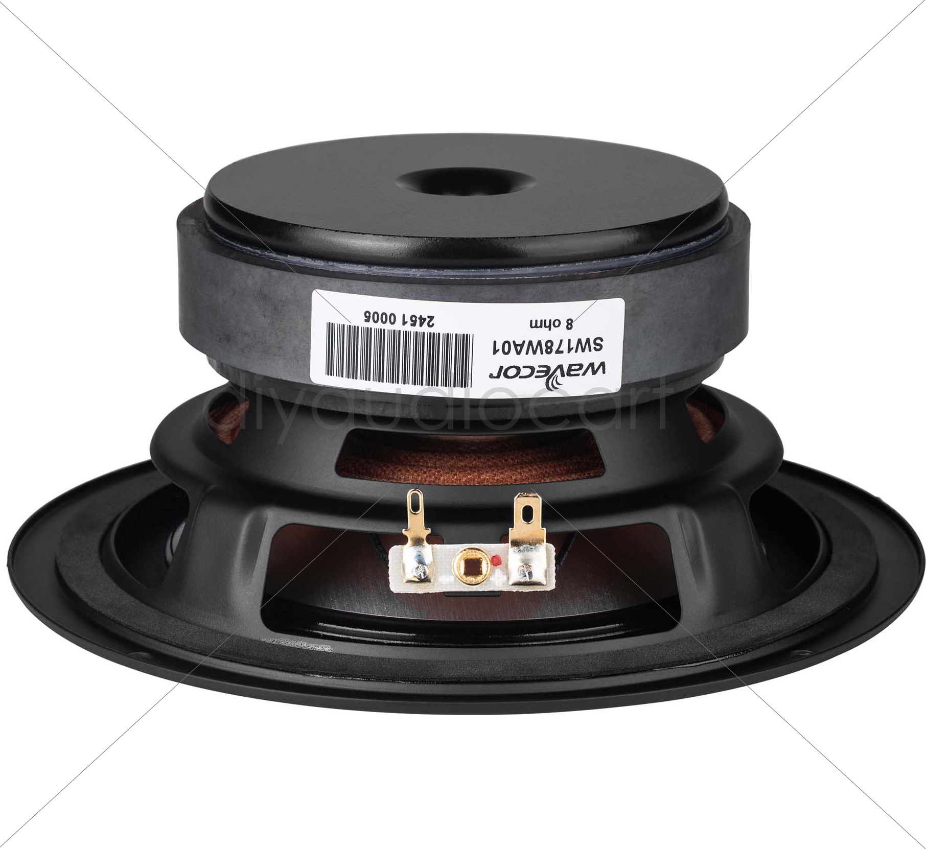 Wavecor SW178WA01 7" Aluminum Cone Subwoofer 8 Ohm - diyaudiocart